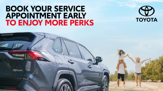 Toyota Online Service Booking | Borneo Motors